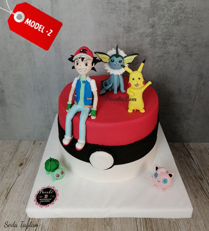 Pokemon Butik Pasta | Pokemon Çizgi Film Pasta - Pucake.Com